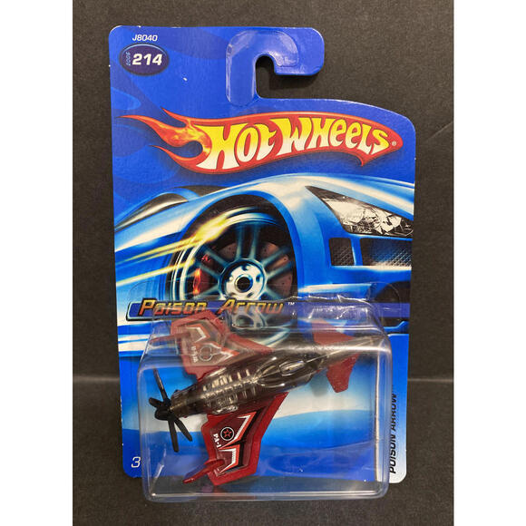 Hot Wheels | Toys | Hot Wheels Dark Red 206 24 Poison Arrow Winged ...